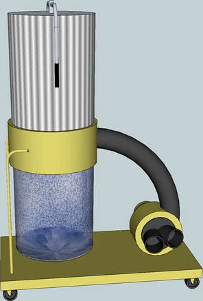 Dust Collector 3d model