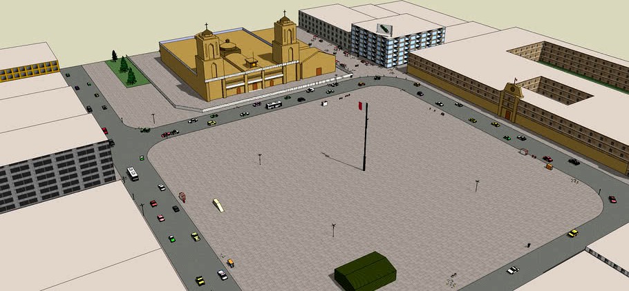 WELCOME TO MEXICO CITY 3d model