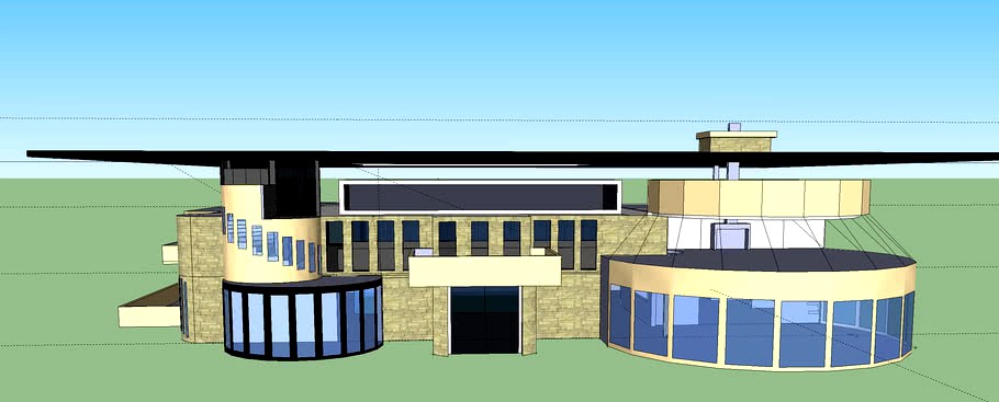 Mary Chiu's Frank Lloyd Wright House 3d model