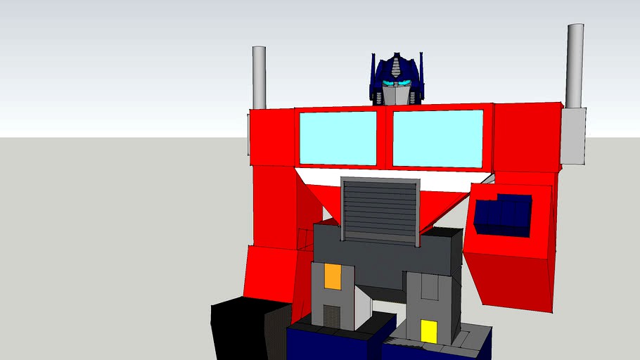 Optimus Prime G1 3d model