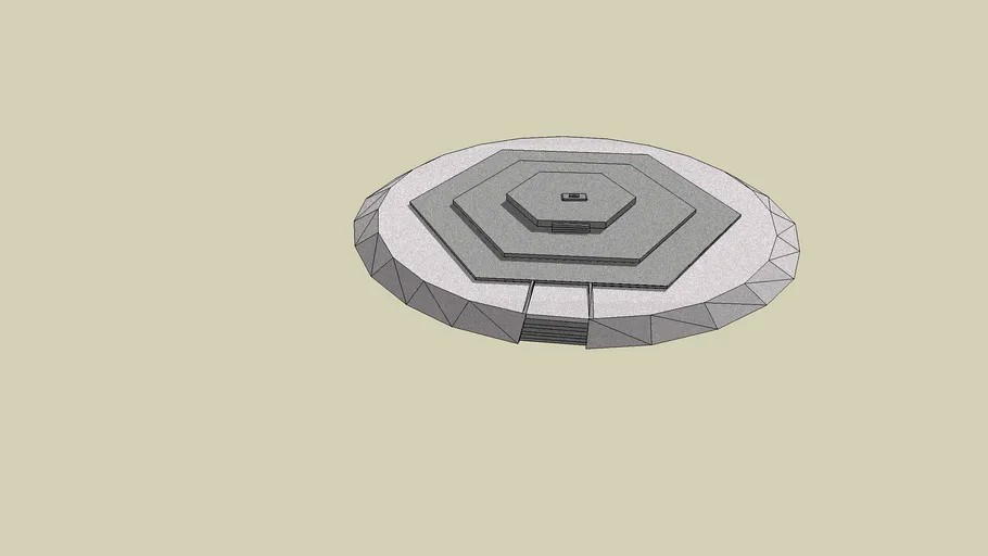 Temple Of Time Pedestal 3d model