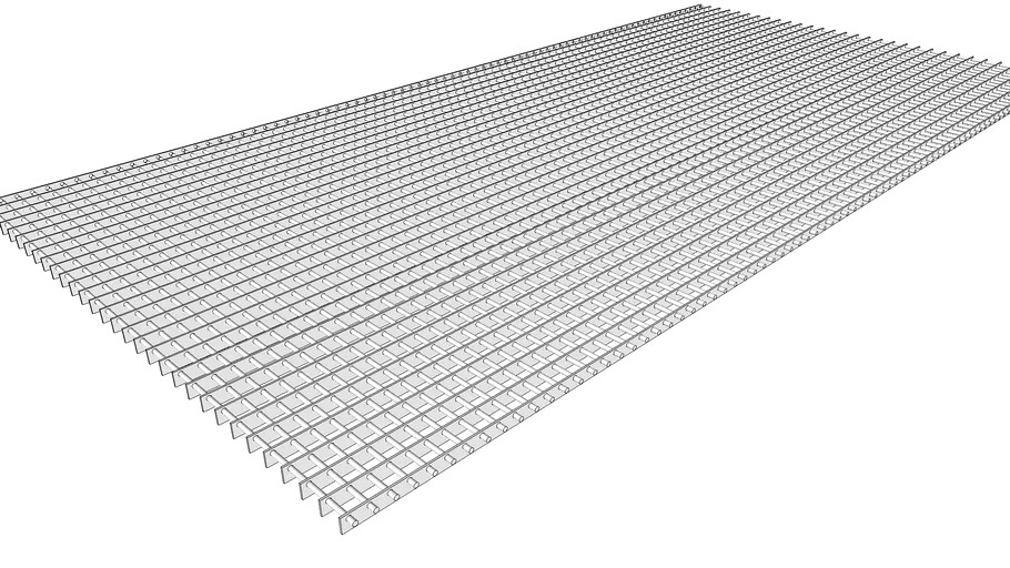 Mentis grid Catwalk 3d model