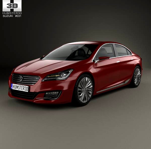 3D model of Suzuki (Maruti) Ciaz Concept 2014