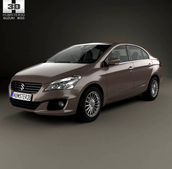 3D model of Suzuki (Maruti) Ciaz 2014