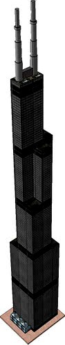 Sears Tower 3d model