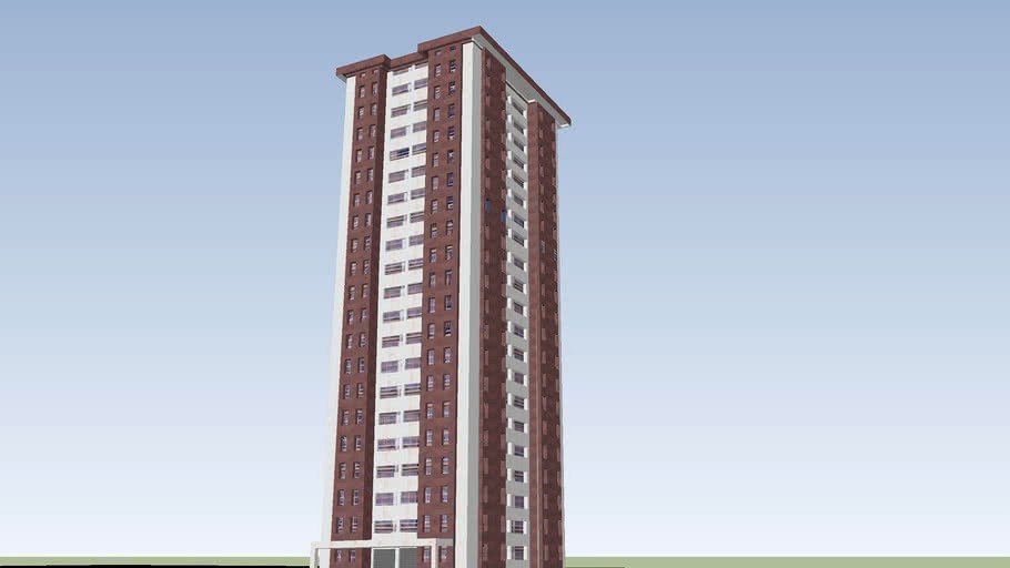 Edificio Galil IV 3d model