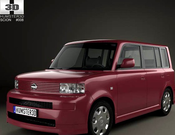 3D model of Scion xB 2012