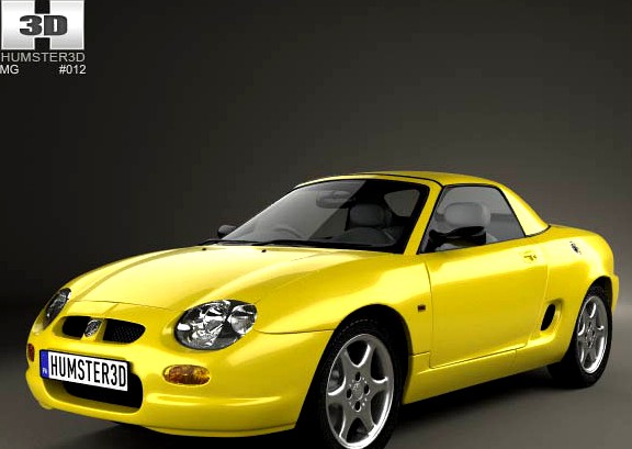 3D model of MG F 1999