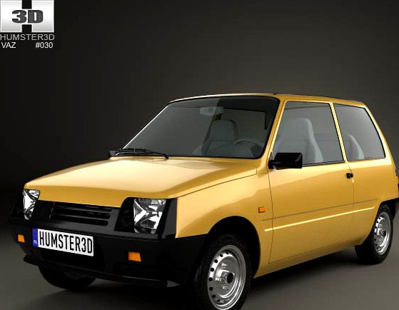 3D model of Lada Oka 1111 1989