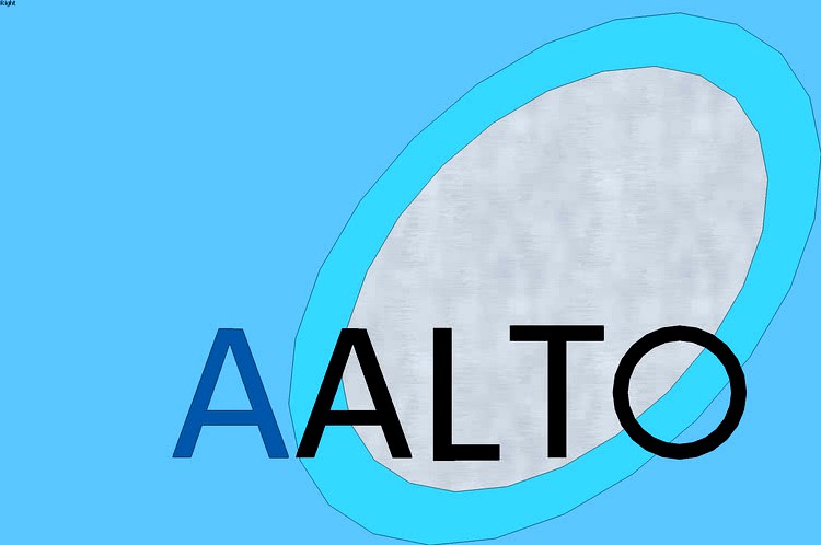 Logo AAlto 3d model