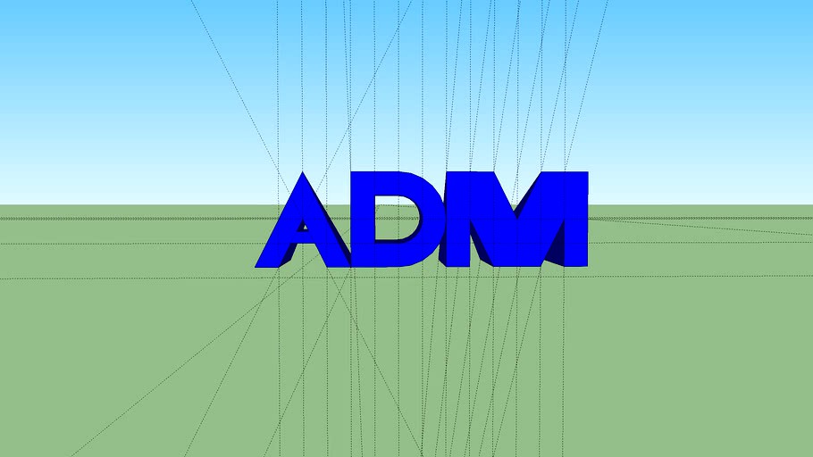 3D ADM model