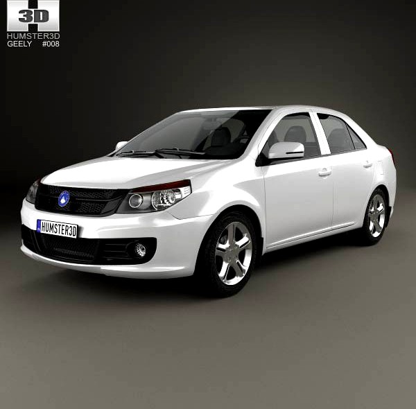 3D model of Geely GC6 2014