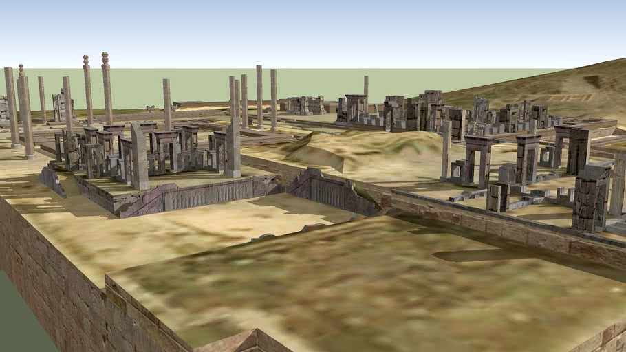 Persepolis ( تخت جمشید ) 3d model