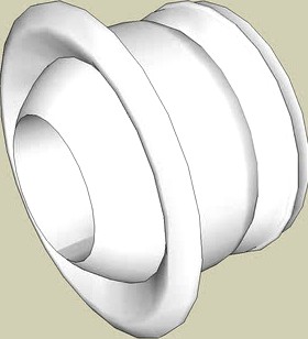 Jet Nozzle Diffuser 3d model