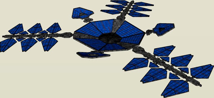 MIDAS Array from Star Trek: Voyager 3d model