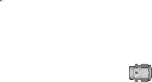 Cable gland plastic 3d model