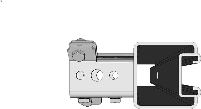 HALFEN Fittings POWERCLICK System 63 31/2 3d model