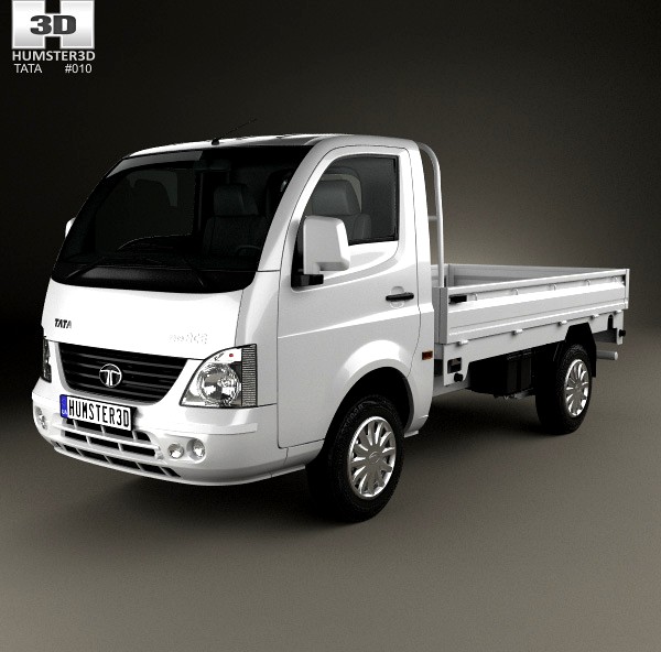 3D model of Tata Super Ace 2012