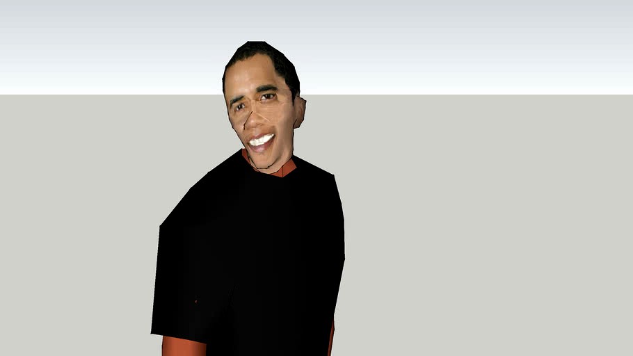 Barack Obama 3d model