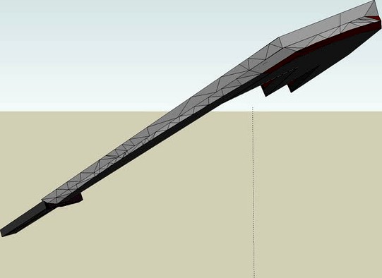 Dark Blade V3] 3d model