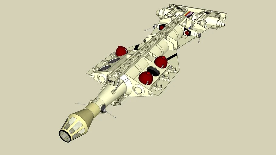 Prototype Millennium Falcon 3d model
