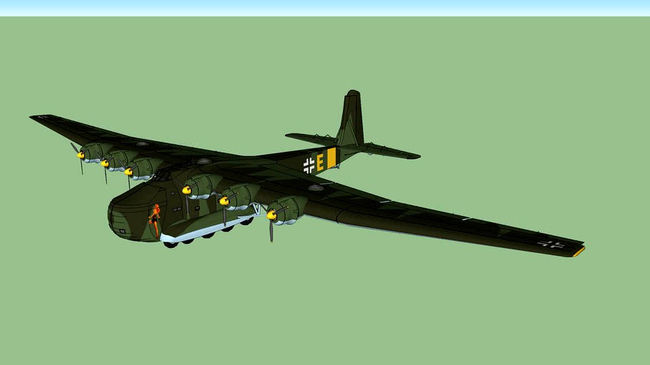 Messerschmitt Me 323 3d model