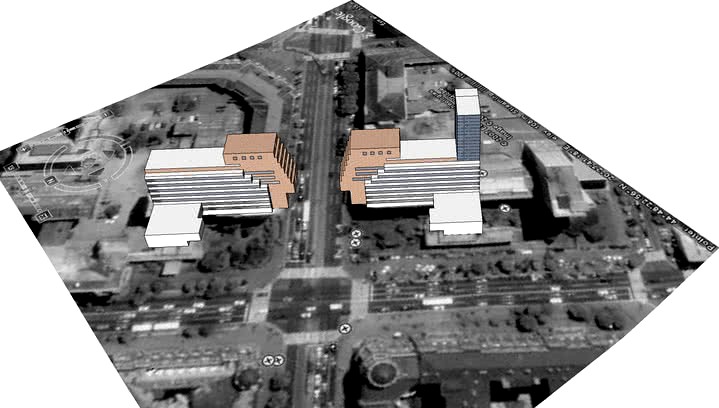 Zgrada Generalstaba 3d model