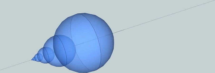 mach cone - simplified representation 3d model