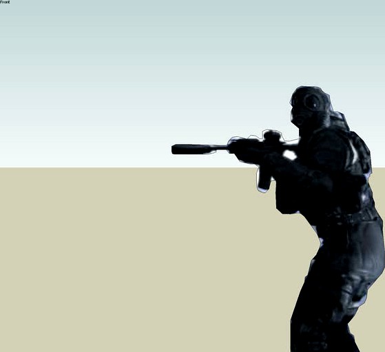 The Call Of Duty 4 Modern Warfare Collection: 22nd SAS Operative 3d model