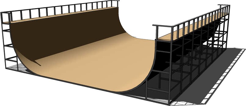 vert ramp 3d model
