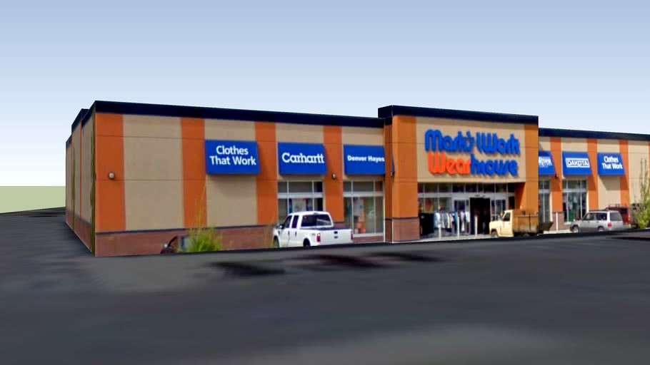 Whitehorse Marks Work Wearhouse 3d model