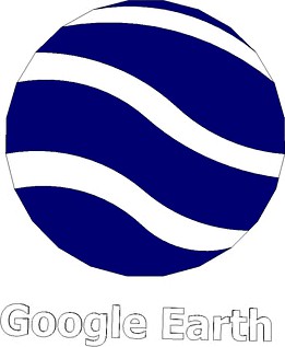 Google Earth Logo 3d model
