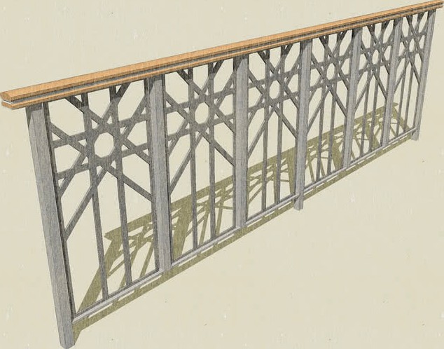 Handrail 3d model