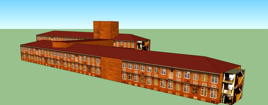 ARC Main Building 3d model
