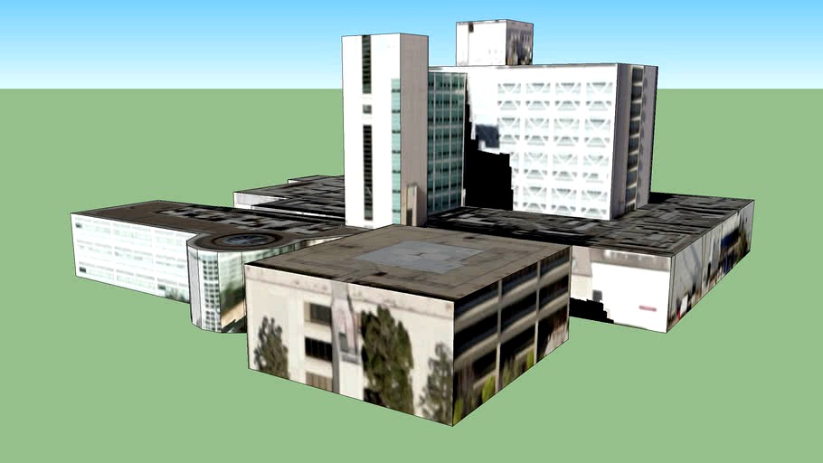 UCSD Medical Center 3d model