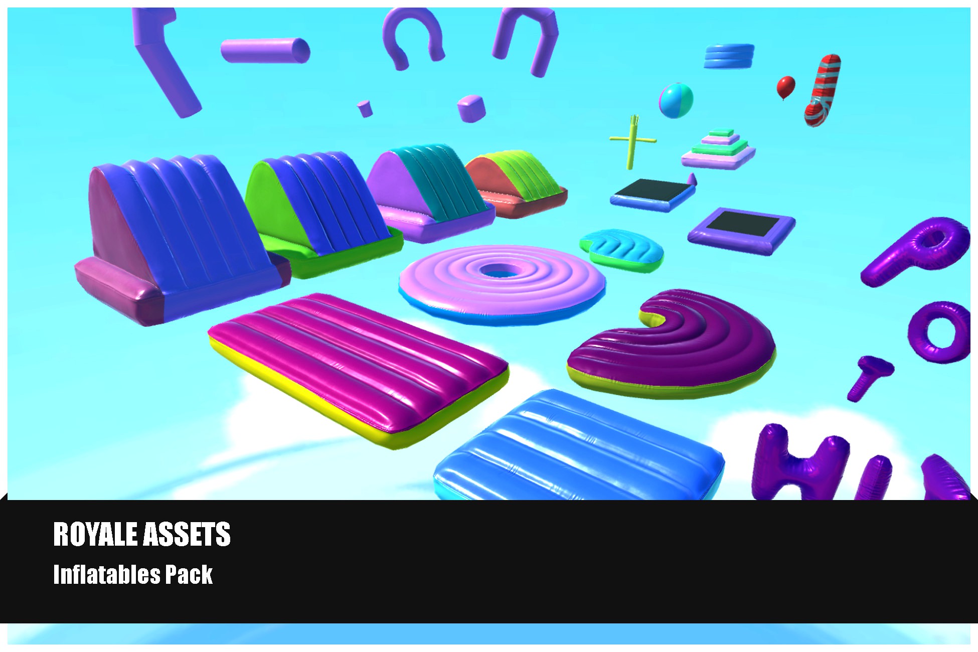 Inflatables Pack 3d model