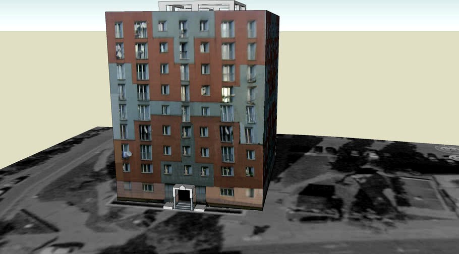 batiment 3d model
