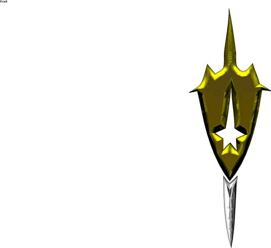 logo Star Trek Galactic Order 3d model