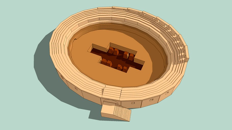 anfiteatro 3d model