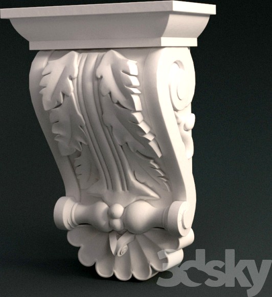 Classic bracket 3d model