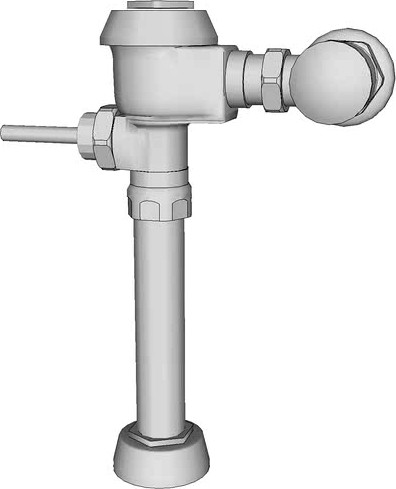 Sloan Optima Royal 110-111 SMO Battery Powered Flushometers 3d model