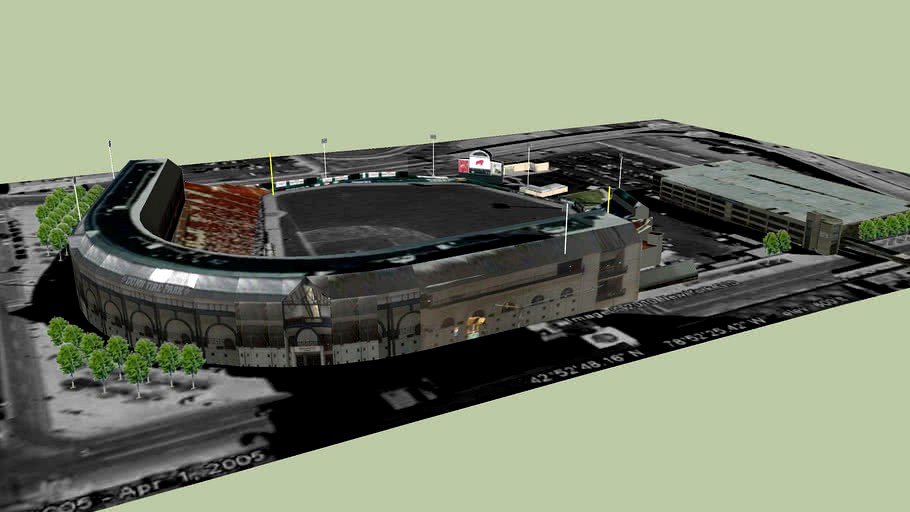 Coca-Cola Field 3d model