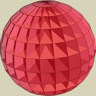 simple sphere 3d model
