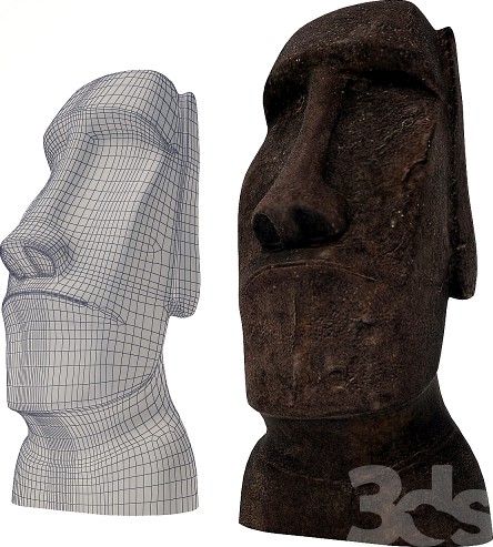 Moai 3d model