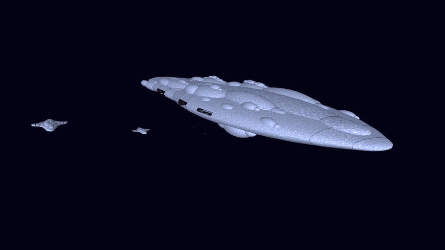 Viscount Star Defender 3d model