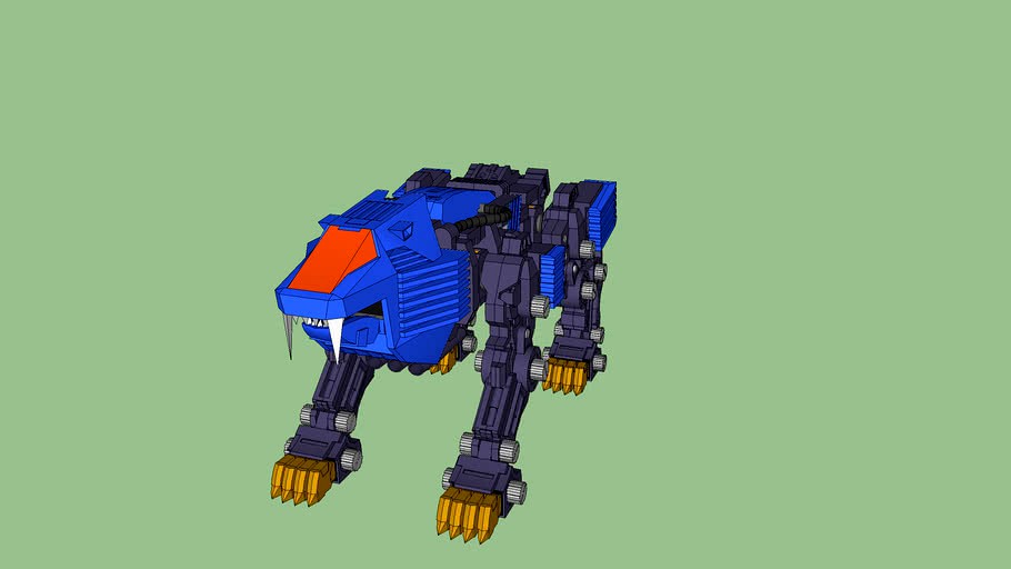 Zoids Shield Liger (Van Flyheight) 3d model
