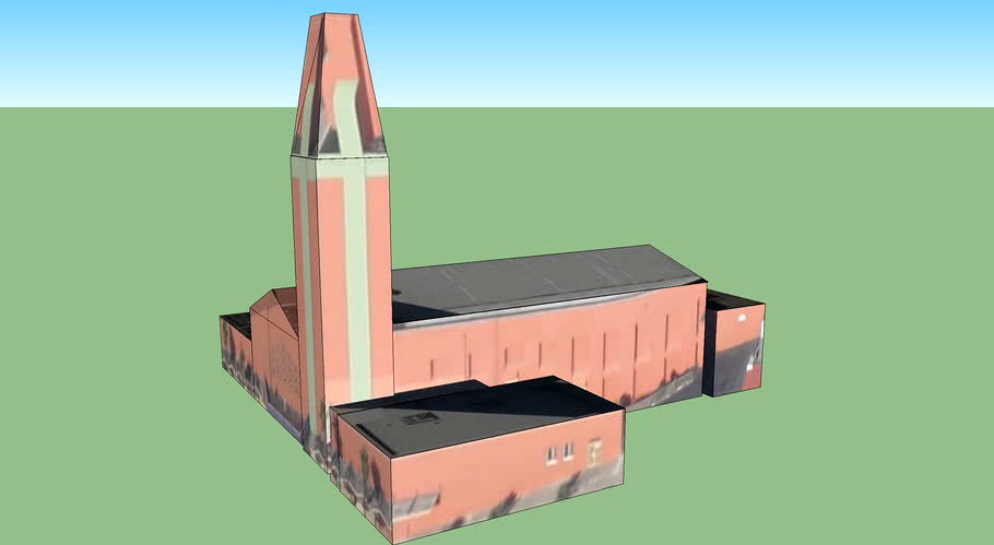 Voice of Pentecost Church 3d model