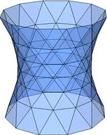 simple hyperbolic tower 3d model