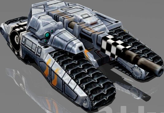 Predator Tank GDI (From CNC TW) 3d model