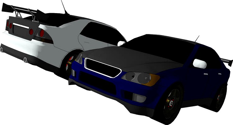 Modified Lexus IS300 3d model